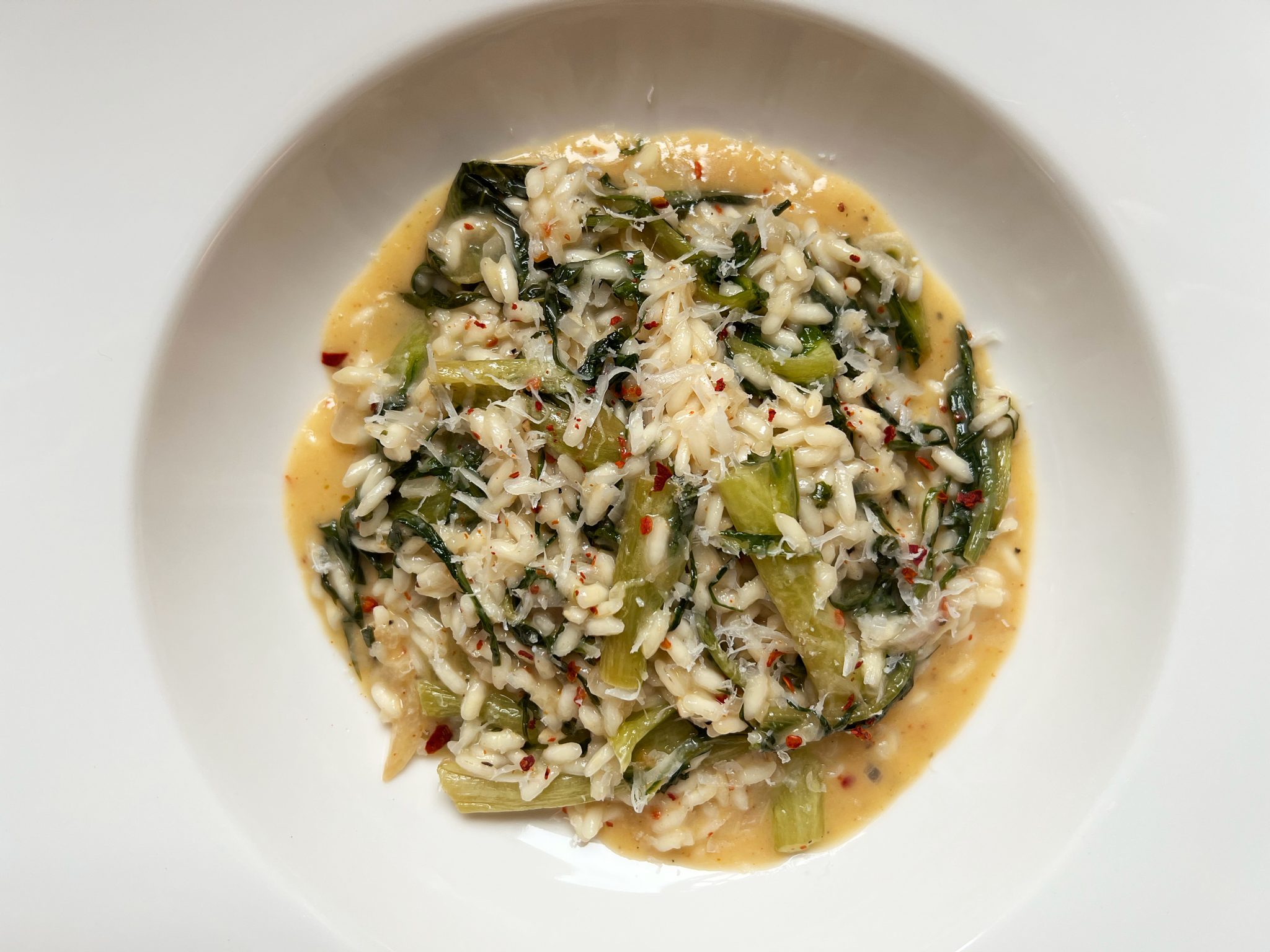 Risotto mit Catalogna - Nicht noch ein Foodblog